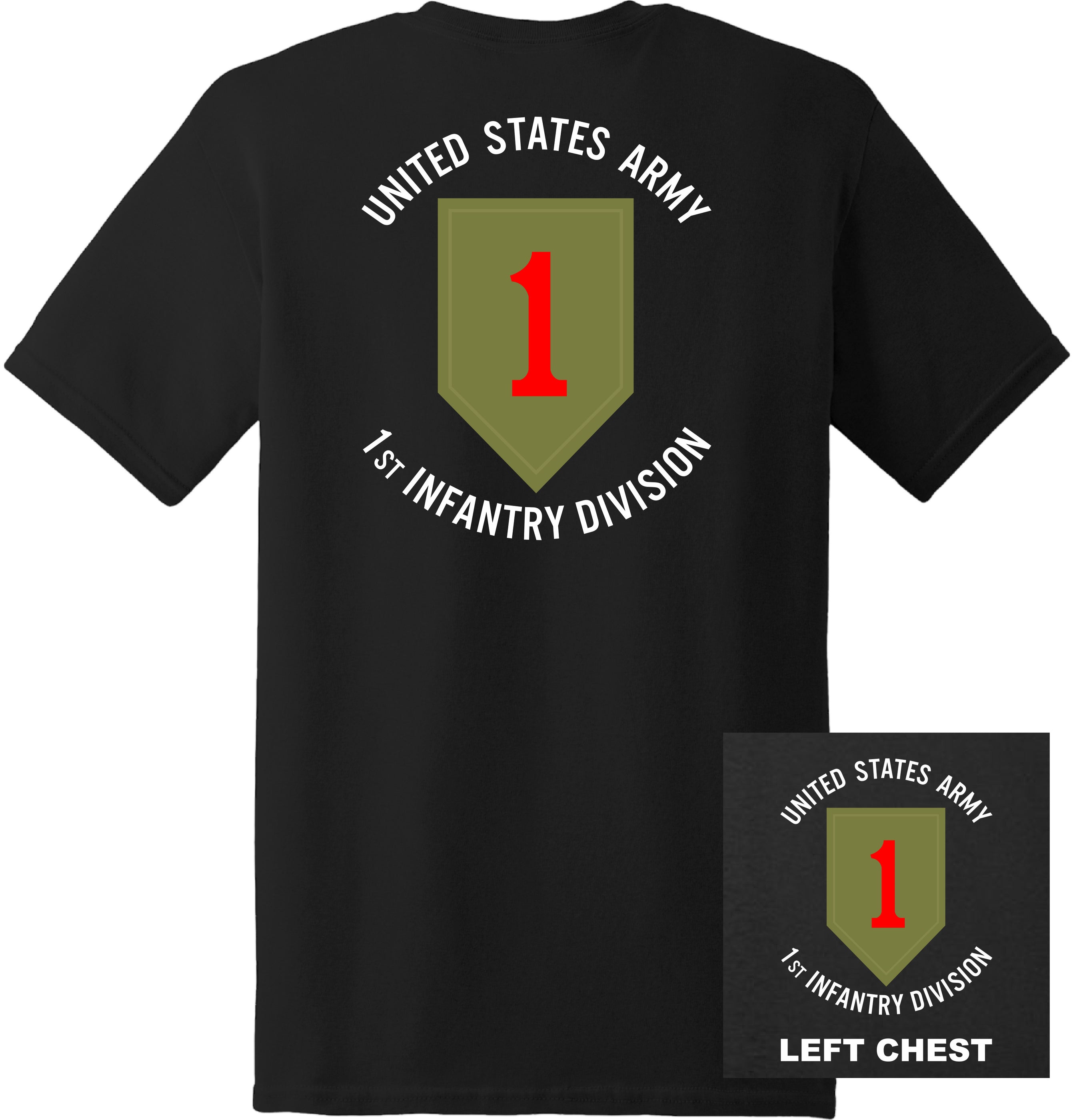 US Army - 1st Infantry Division T-Shirt — Hell Hound Gear