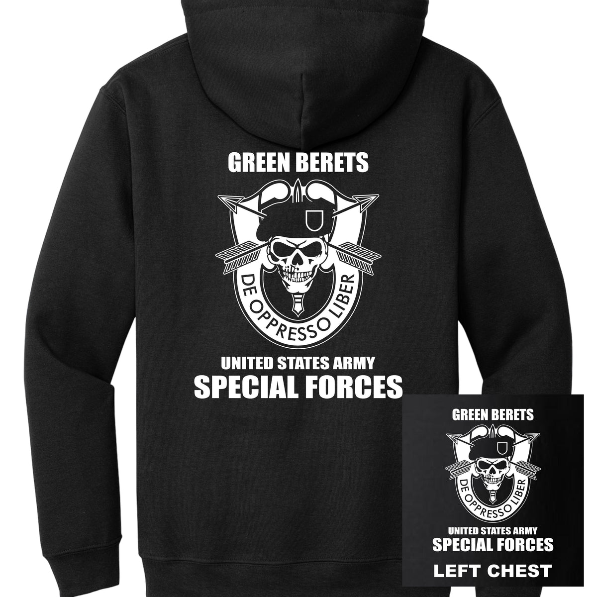 US Army - Special Forces Green Berets Hoodie — Hell Hound Gear