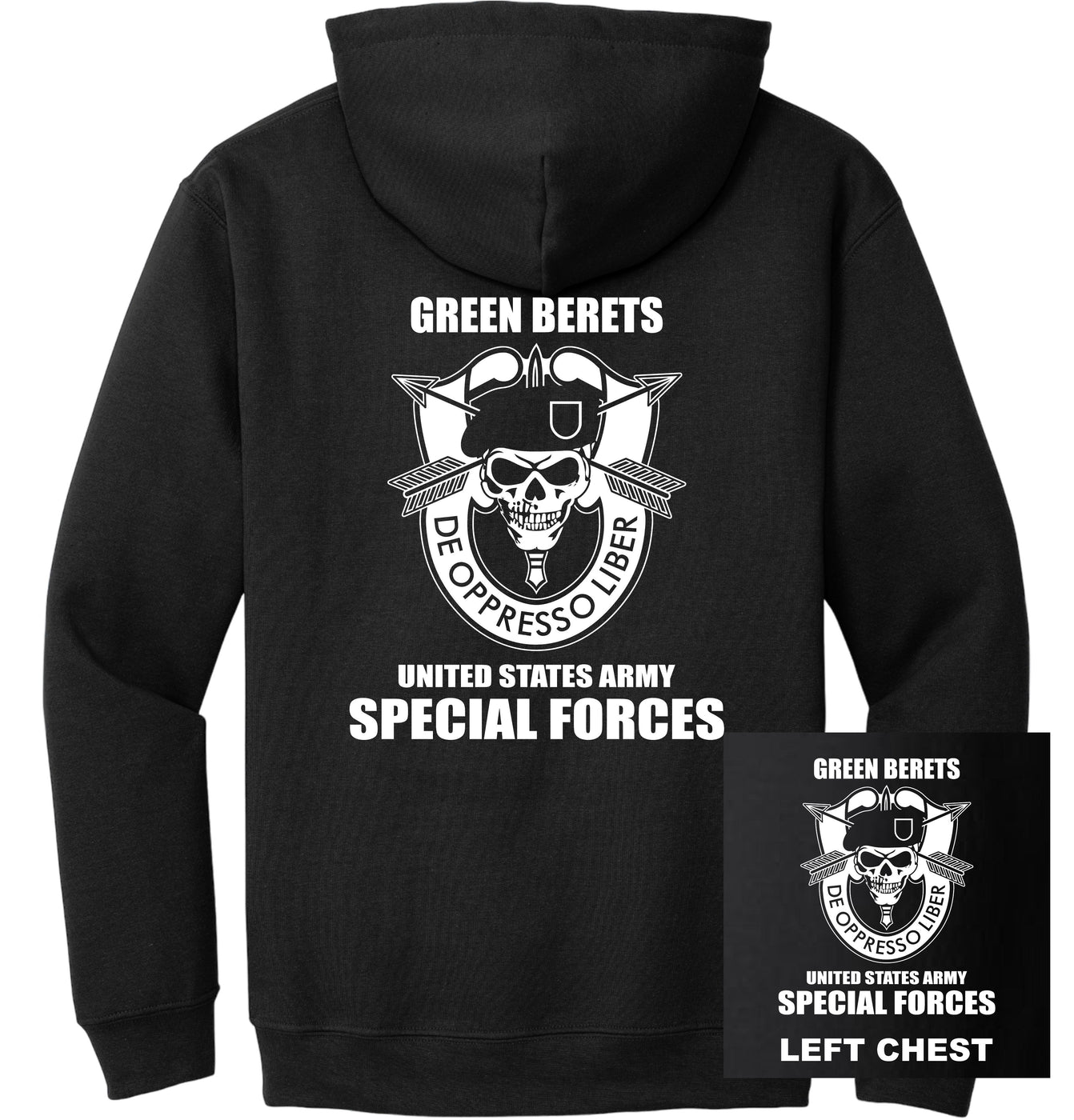 US Army - Special Forces Green Berets Hoodie — Hell Hound Gear