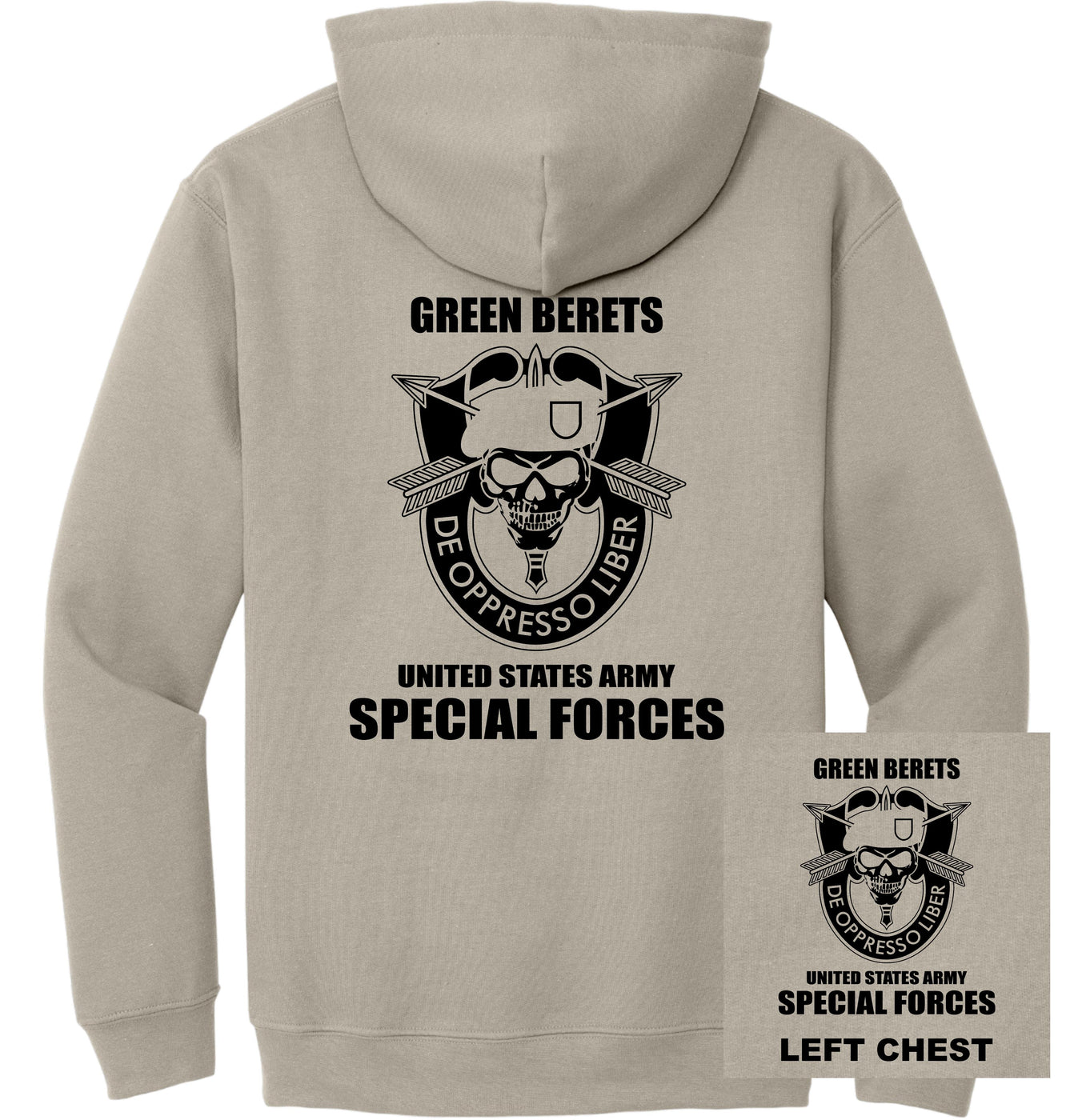 US Army - Special Forces Green Berets Hoodie — Hell Hound Gear