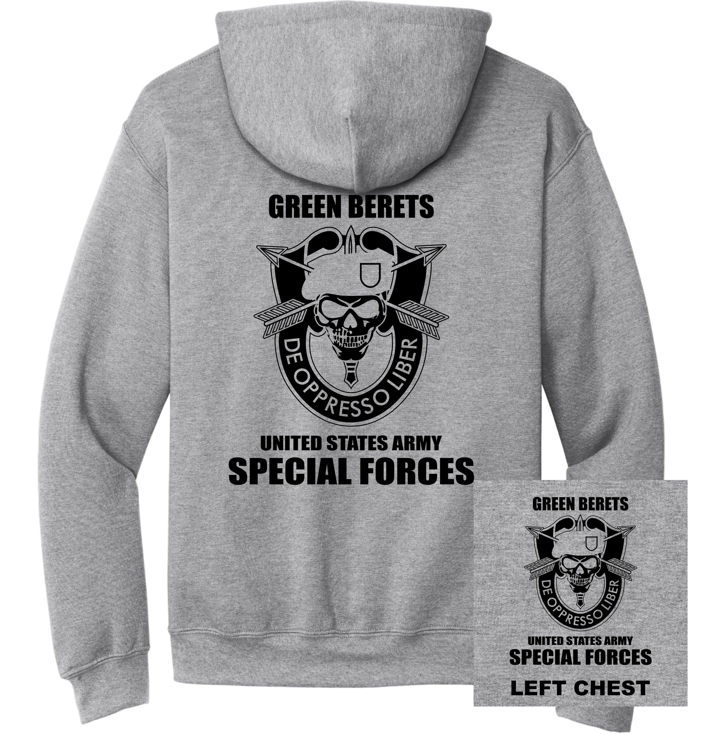 US Army - Special Forces Green Berets Hoodie — Hell Hound Gear