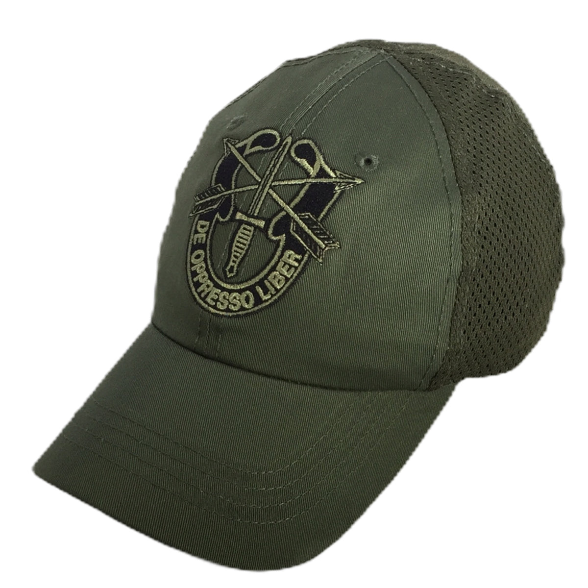 US Army - Special Forces Olive Drab Mesh Back Hat — Hell Hound Gear